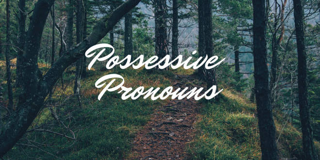 Possessive Pronouns | Learn English Fondly